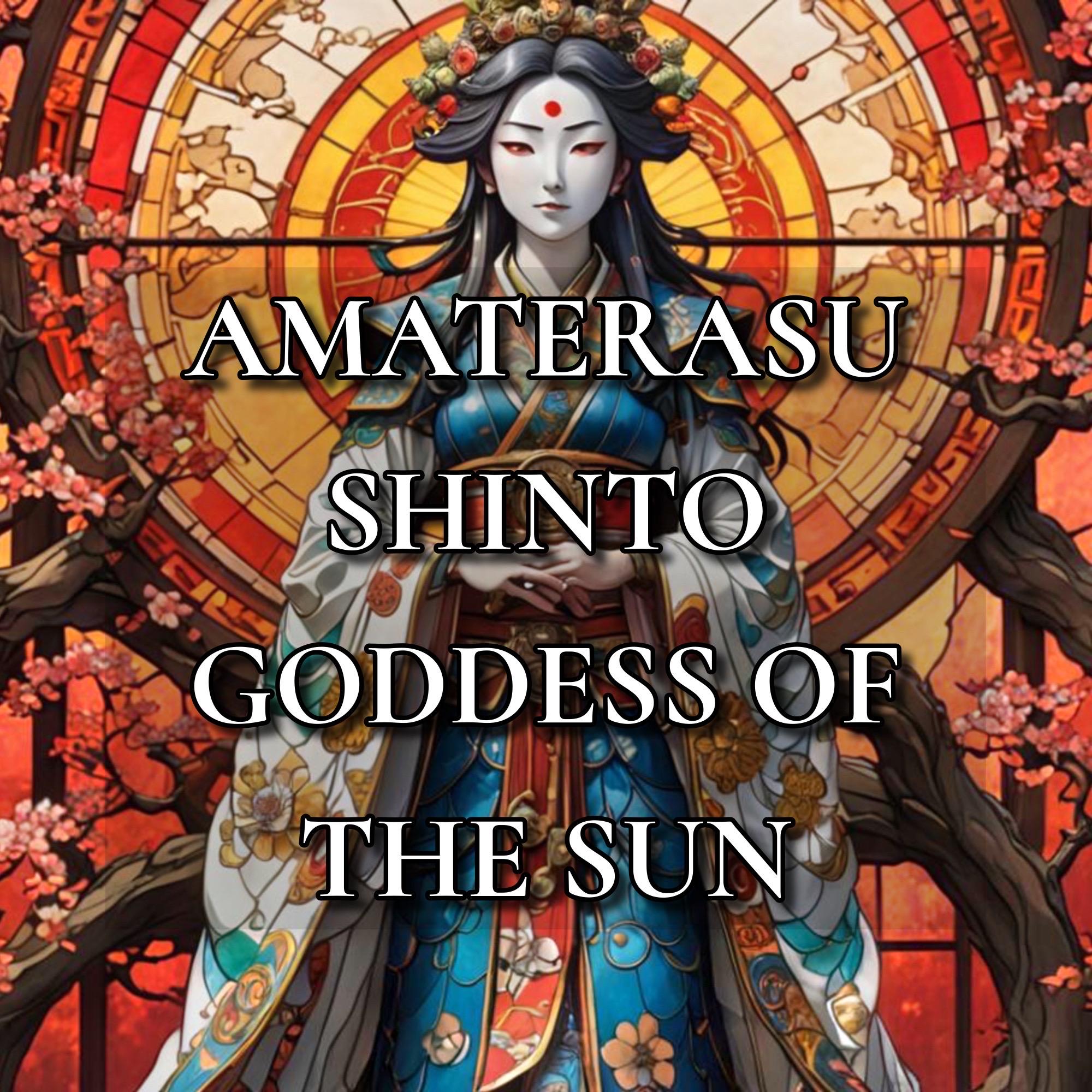Amaterasu - Shinto Goddess of the Sun Spirit Attunement - Etsy