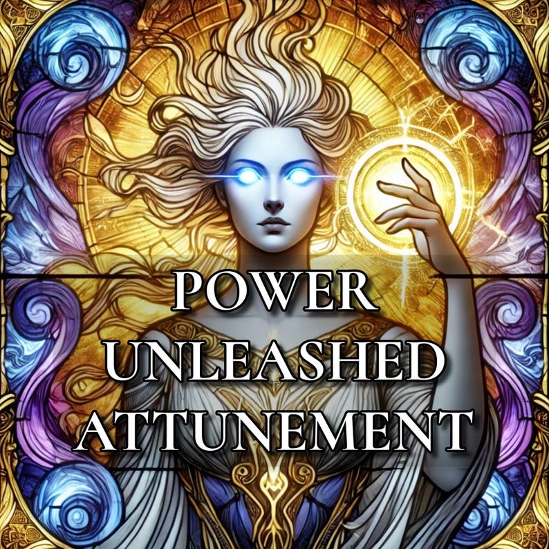 Power Unleashed Attunement for Unleashing Psychic & Magick Abilities - Etsy