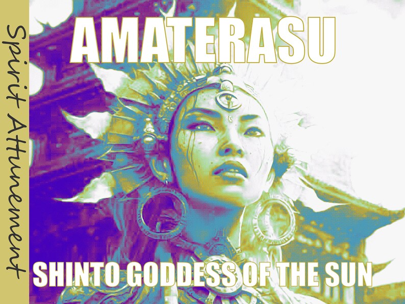 Amaterasu Shinto Goddess of the Sun Spirit Attunement - Etsy