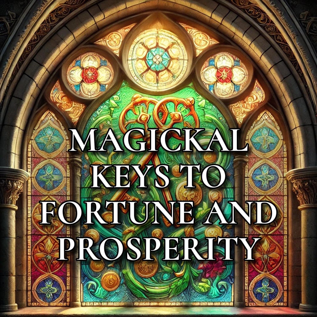 The Magickal Keys to Fortune and Prosperity Advanced Initiation - Etsy