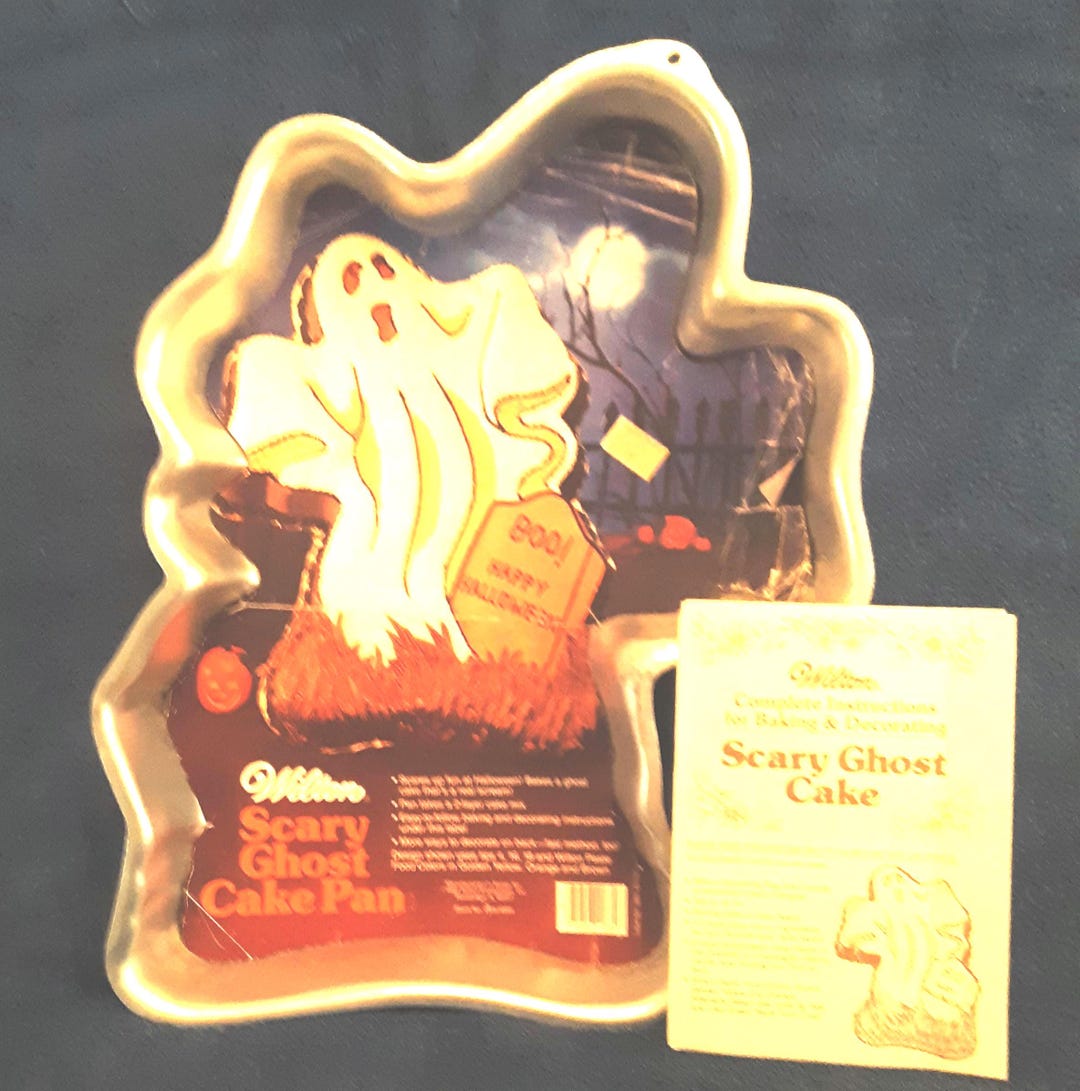 Vintage Wilton Halloween Scary Ghost Pan - Etsy