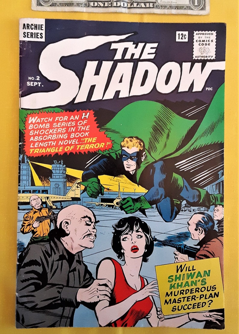 The Shadow Comic No. 2 September 1964 - Etsy