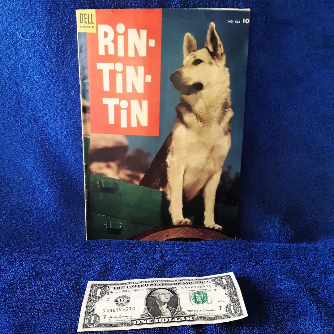 Rare Rin-tin-tin Comic #523 1953 - Etsy