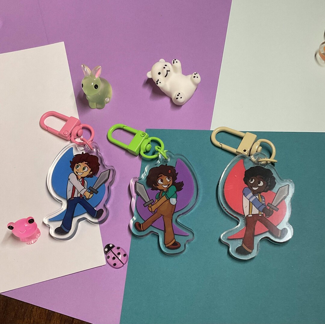 Minecraft Storymode Jesse Keychains! (variations) Mcsm - Etsy