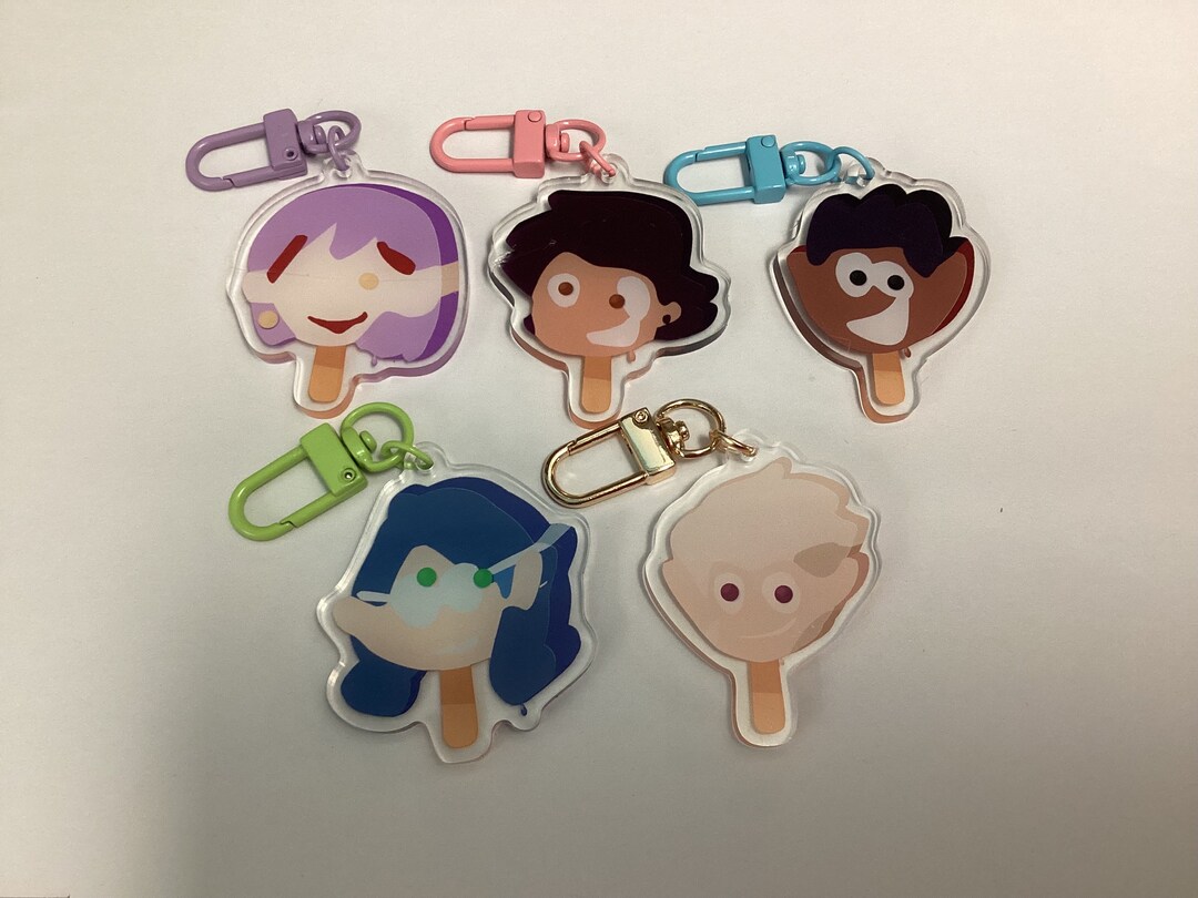 The Owl House Characters as Popsicles Keychains Toh - Etsy