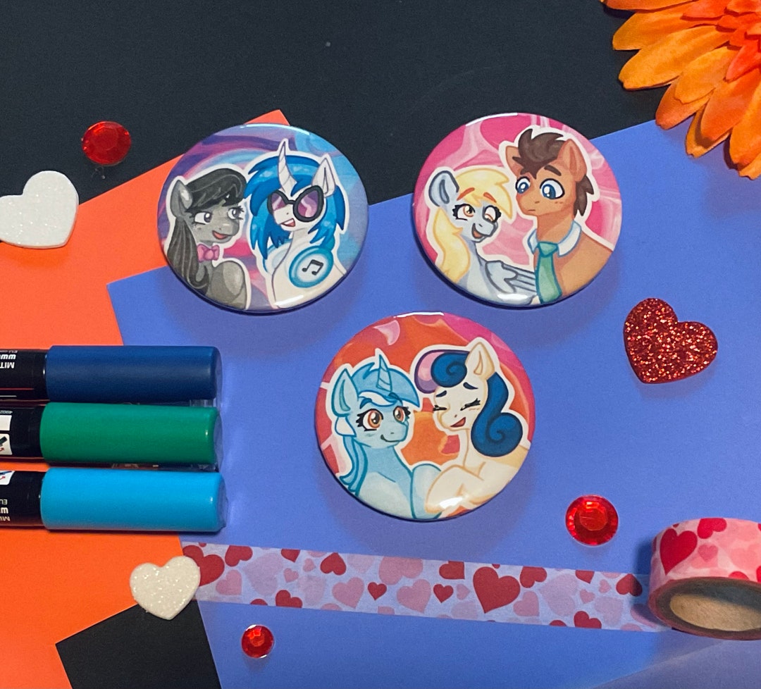 Mlp Background Six Fanart My Little Pony Pins Octavia Vinyl Scratch ...