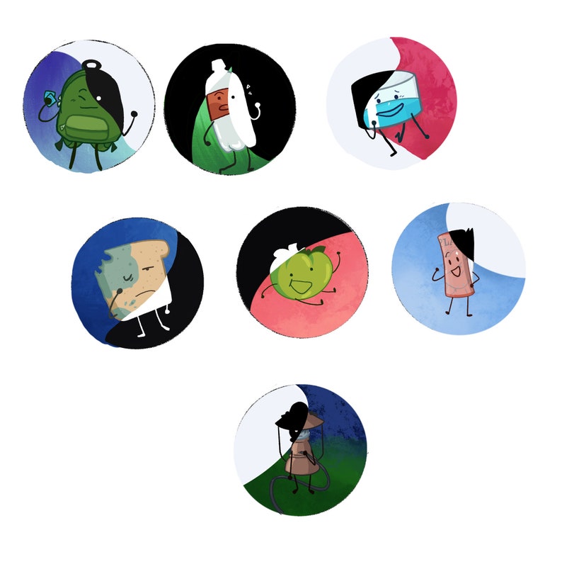 HFJONE Object Show Button Pins OSC Hfj One Hfj - Etsy