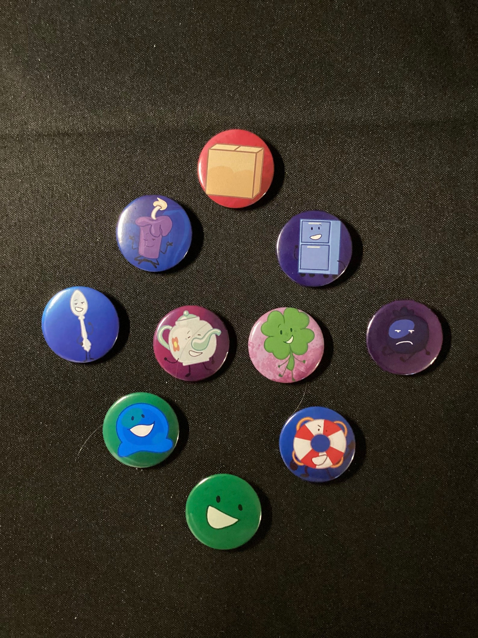 Inanimate Insanity Object Show Button Pins Fanart OSC - Etsy