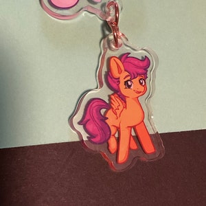 Mlp My Little Pony Cutie Mark Crusaders Triple Keychain Dangle Merch ...
