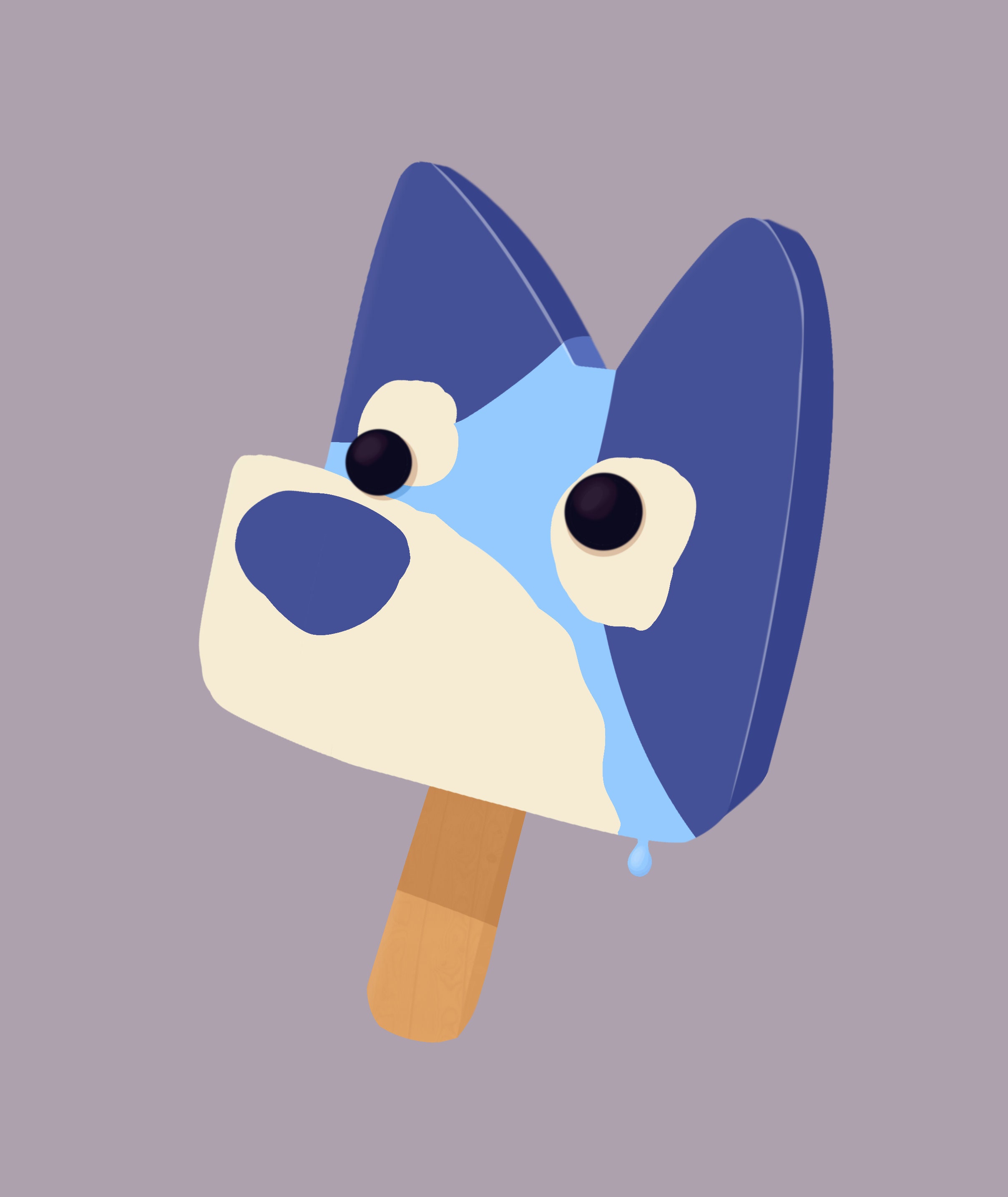 Bluey Characters as Popsicles Keychains PREORDER - Etsy UK