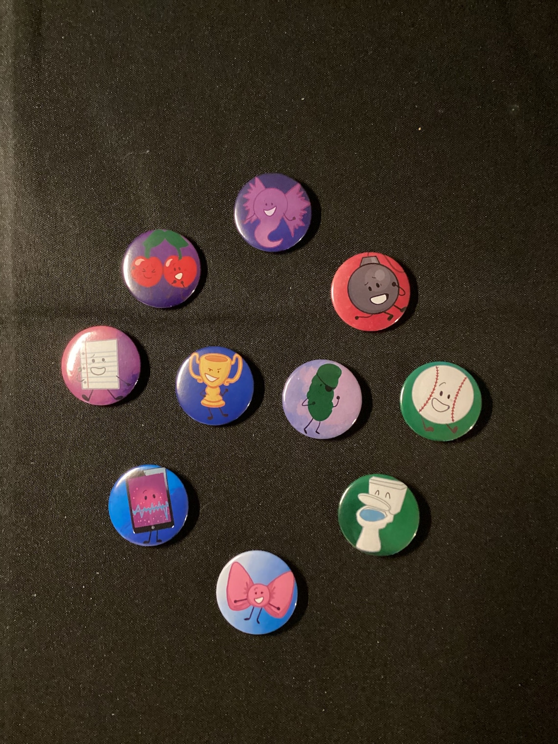 Inanimate Insanity Object Show Button Pins Fanart OSC - Etsy