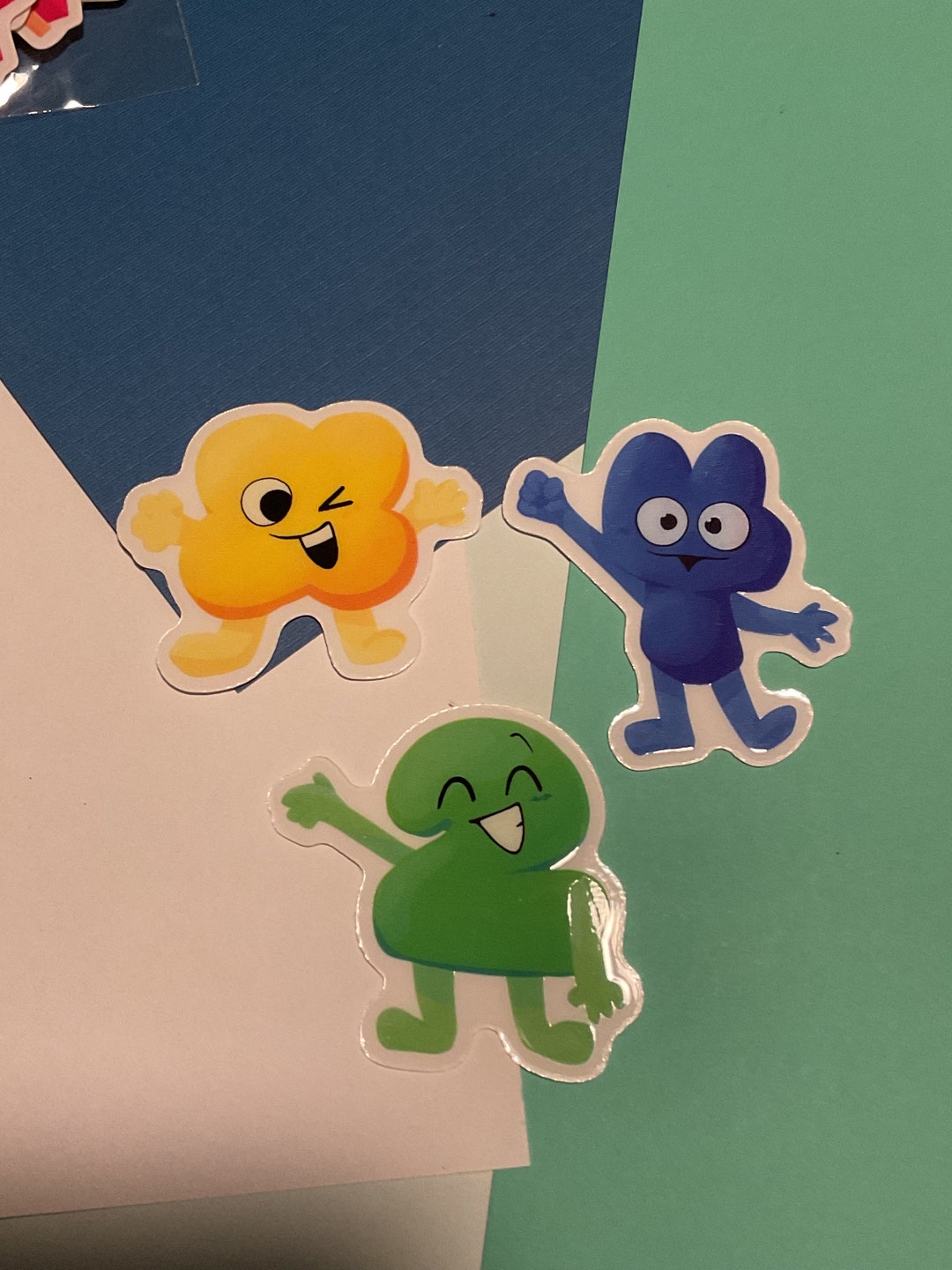 Bfdi Bfb Hosts Four Two X 4 2 Window Decal Reusable Static Cling ...