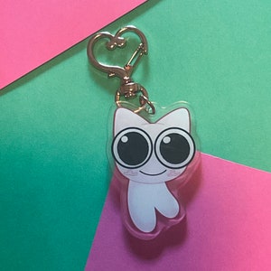 Tbh Creature Btw Creature Adhd Autism Creature Keychain - Etsy