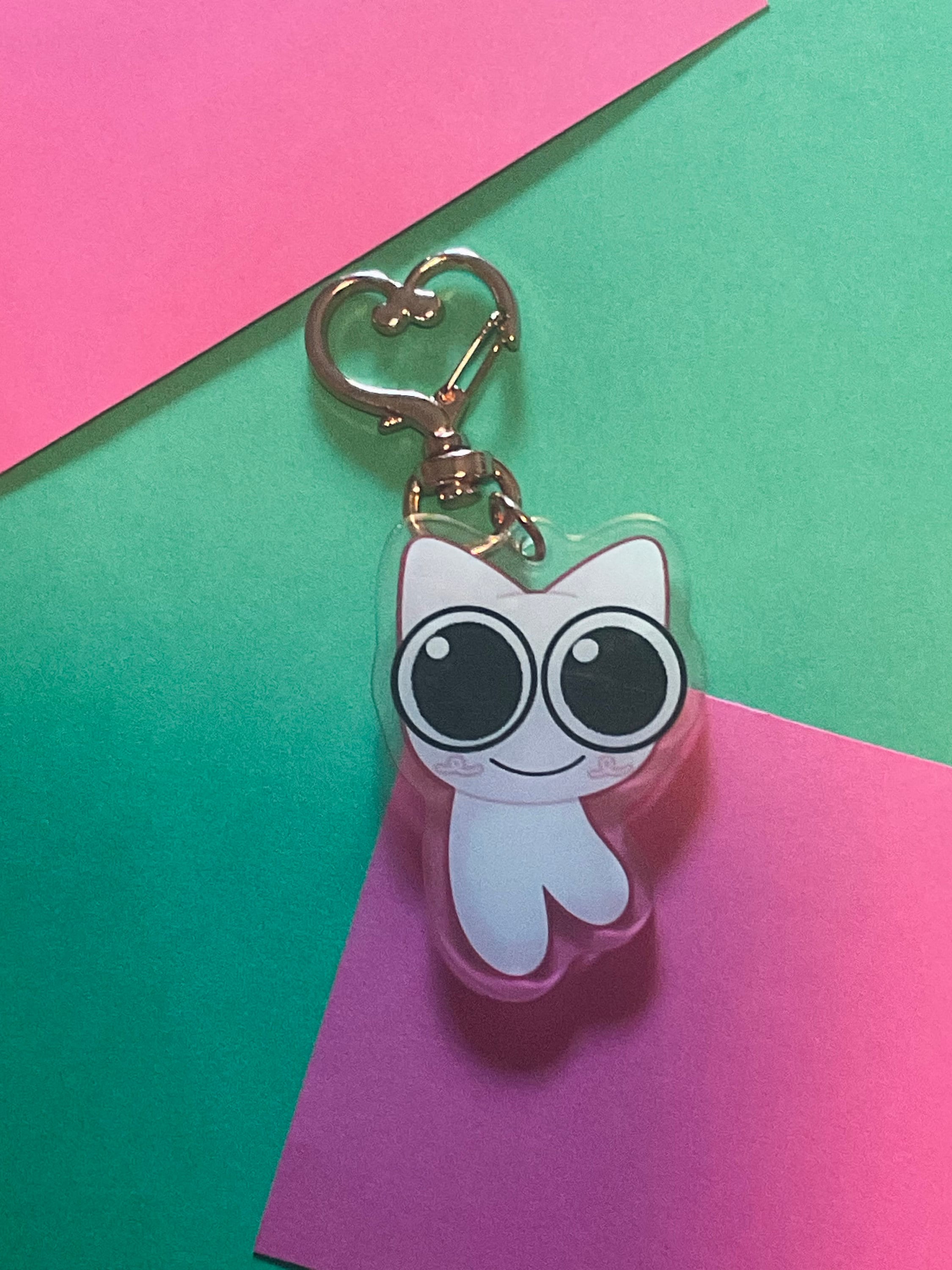 Tbh Creature Btw Creature Adhd Autism Creature Keychain - Etsy
