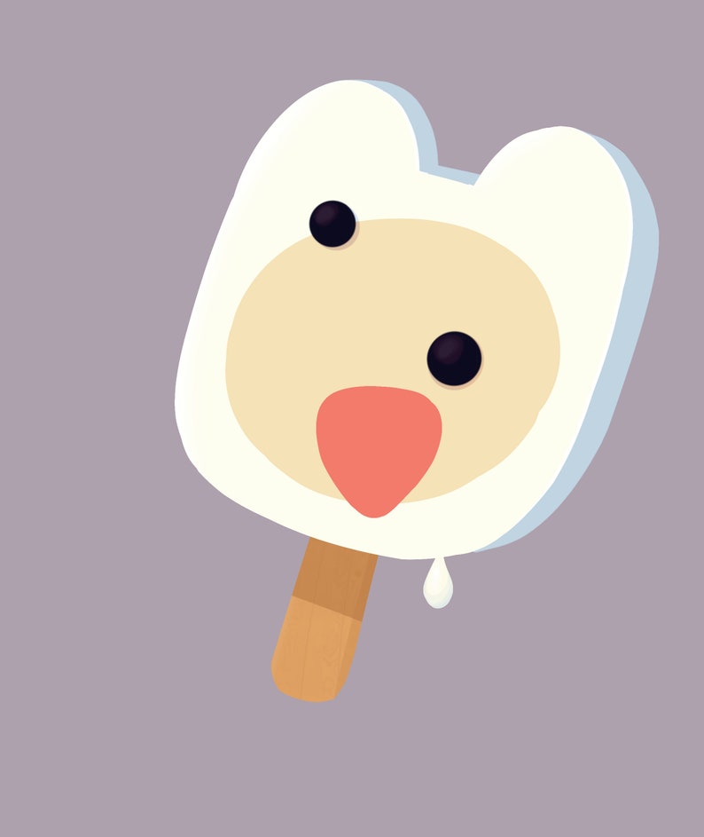 Adventure Time Characters as Popsicles Keychains PREORDER - Etsy