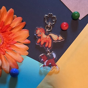 My Little Pony FAN ART Dangle Pet Keychains Pony Twilight Sparkle Derpy ...