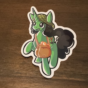 One Piece My Little Pony Stickers Luffy Nami Zoro Usopp Sanji Tony Tony ...