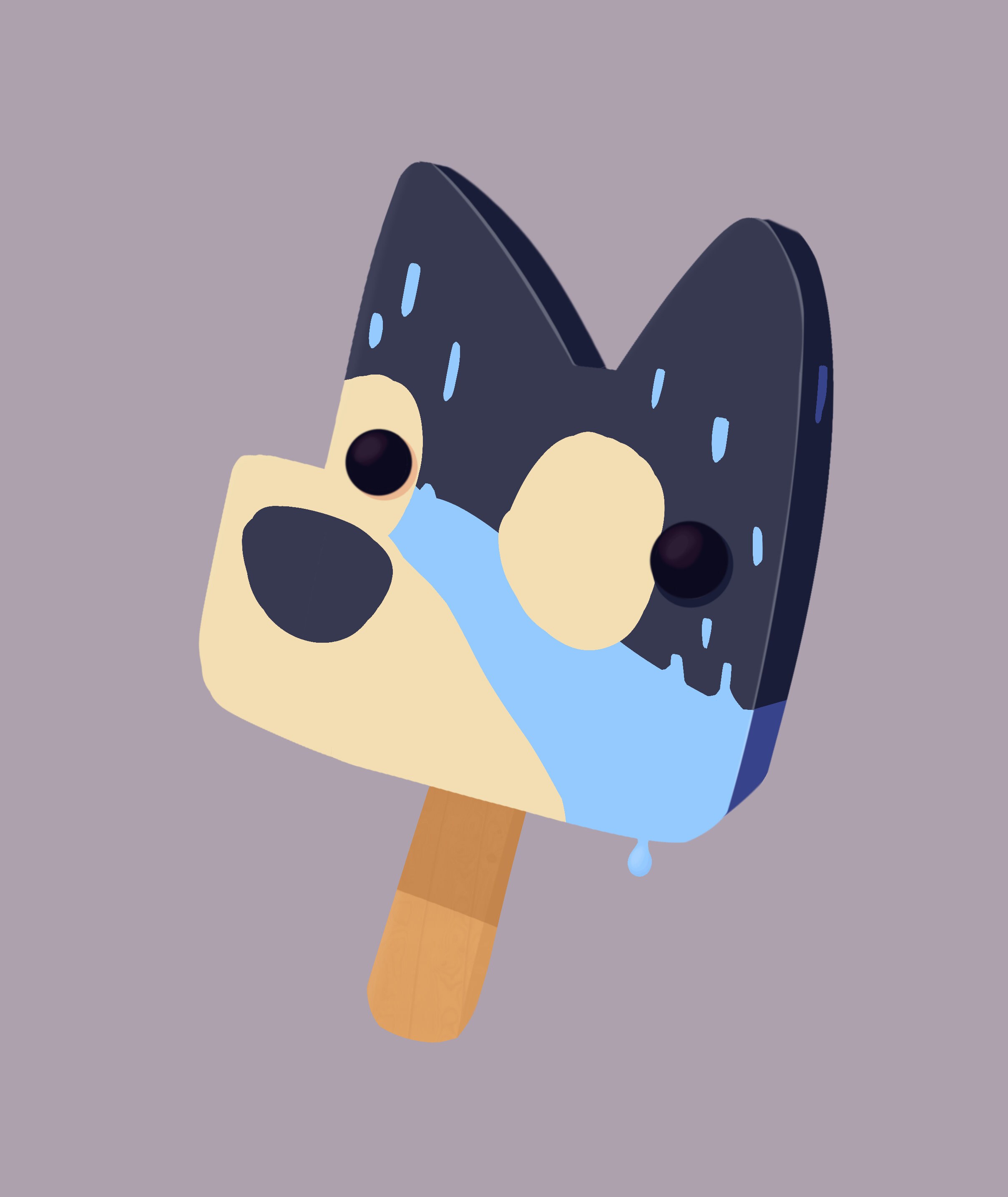 Bluey Characters as Popsicles Keychains PREORDER - Etsy UK