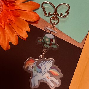 My Little Pony FAN ART Dangle Pet Keychains Pony Twilight Sparkle Derpy ...