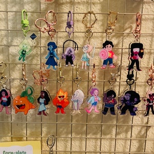 Steven Universe Keychain Dangles Cartoon Network Su - Etsy