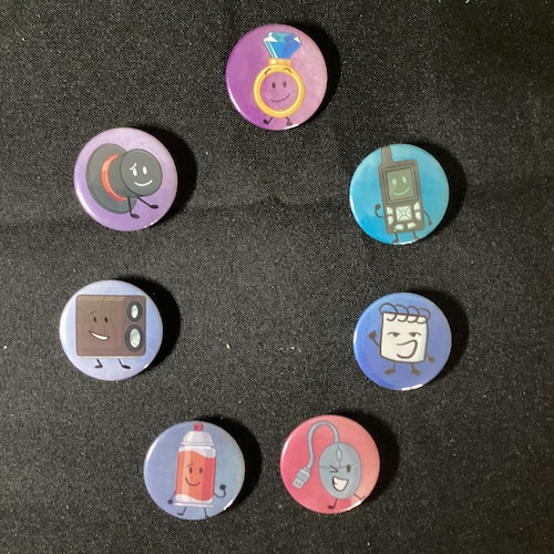 The Nightly Manor Object Show Pins Fanart Buttons TNM - Etsy
