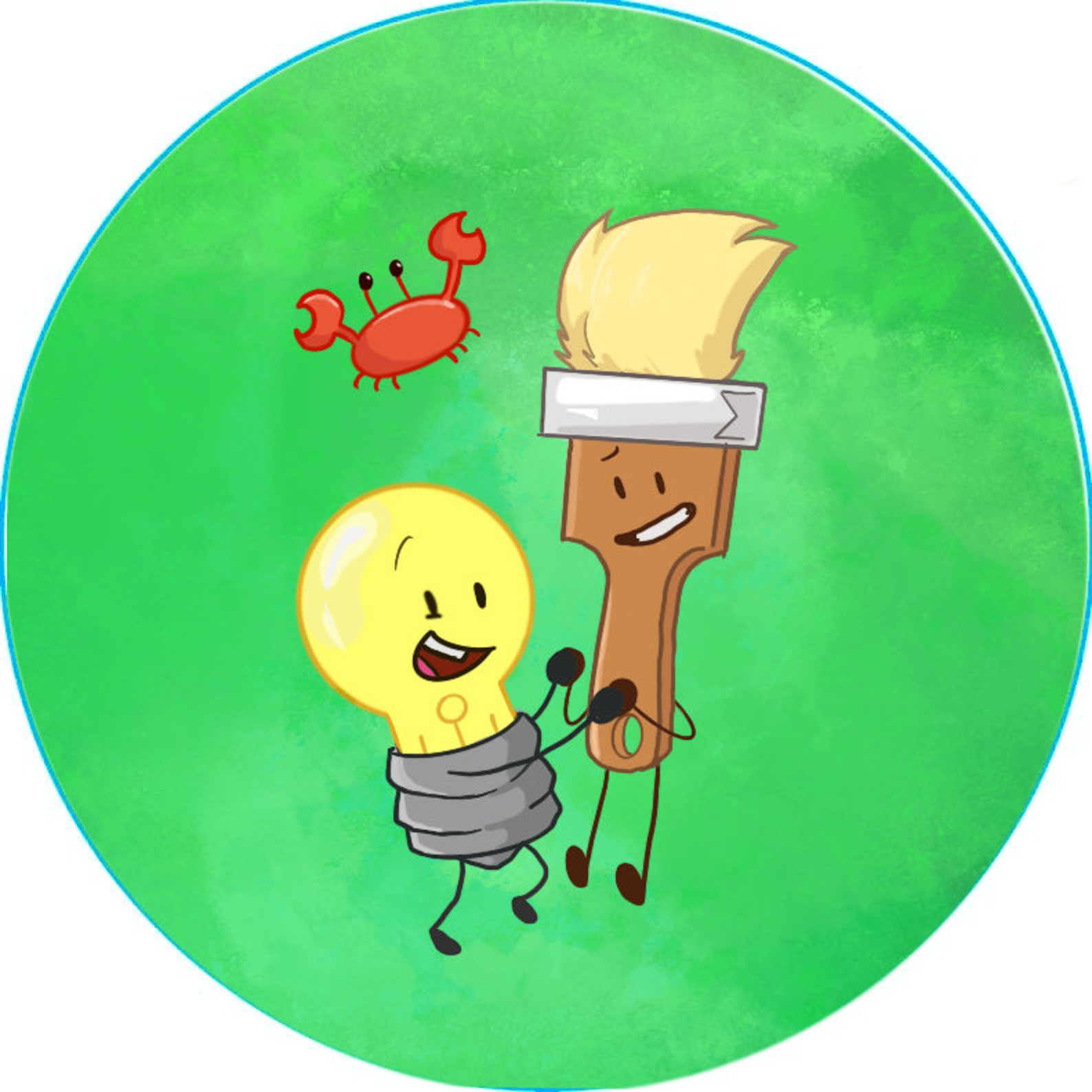 Object Show Bfb, Ii, Tnm Ship / Friend Button Pins - Etsy