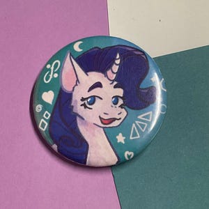 Mlp My Little Pony Button Pins Ponies Derpy Hooves Rainbow Dash Flutter ...
