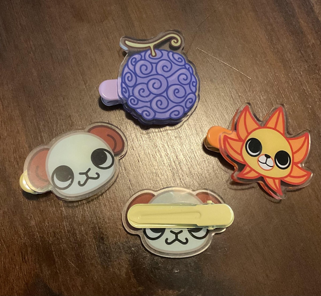 Ocean Pirate Ship Hair Clip Barrette Going Merry Thousand Sunny Gum Gum ...