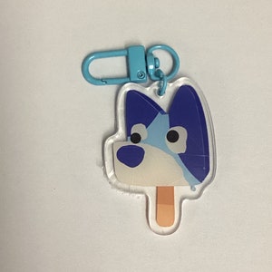 Bluey Characters as Popsicles Keychains - Etsy