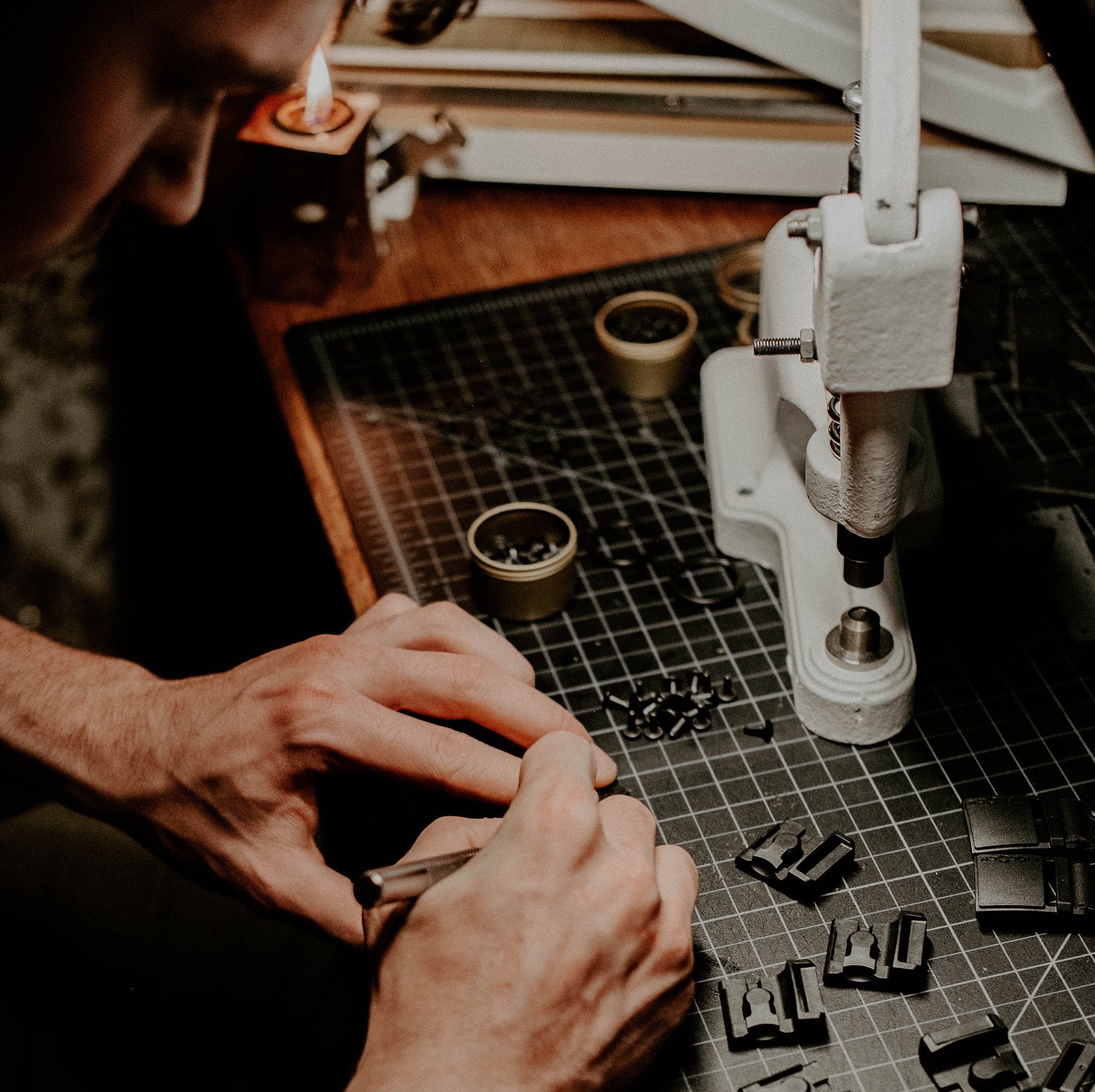 Leather Magnetic Fidlock Keychain Belt Mount - Etsy