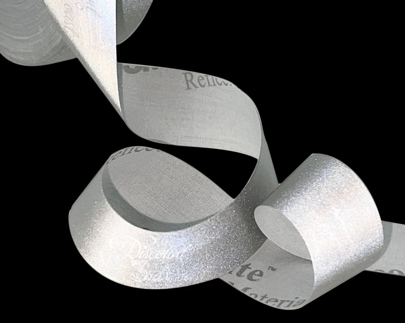 Sold by the Yard: 3M 8910 Silver Reflective Sew-on Fabric, 1" Wide - Etsy