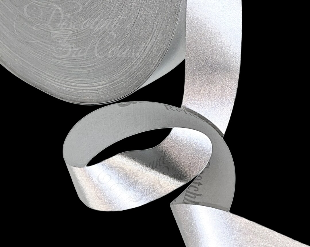 Sold by the Yard: 3M 8910 Silver Reflective Sew-on Fabric, 1" Wide - Etsy