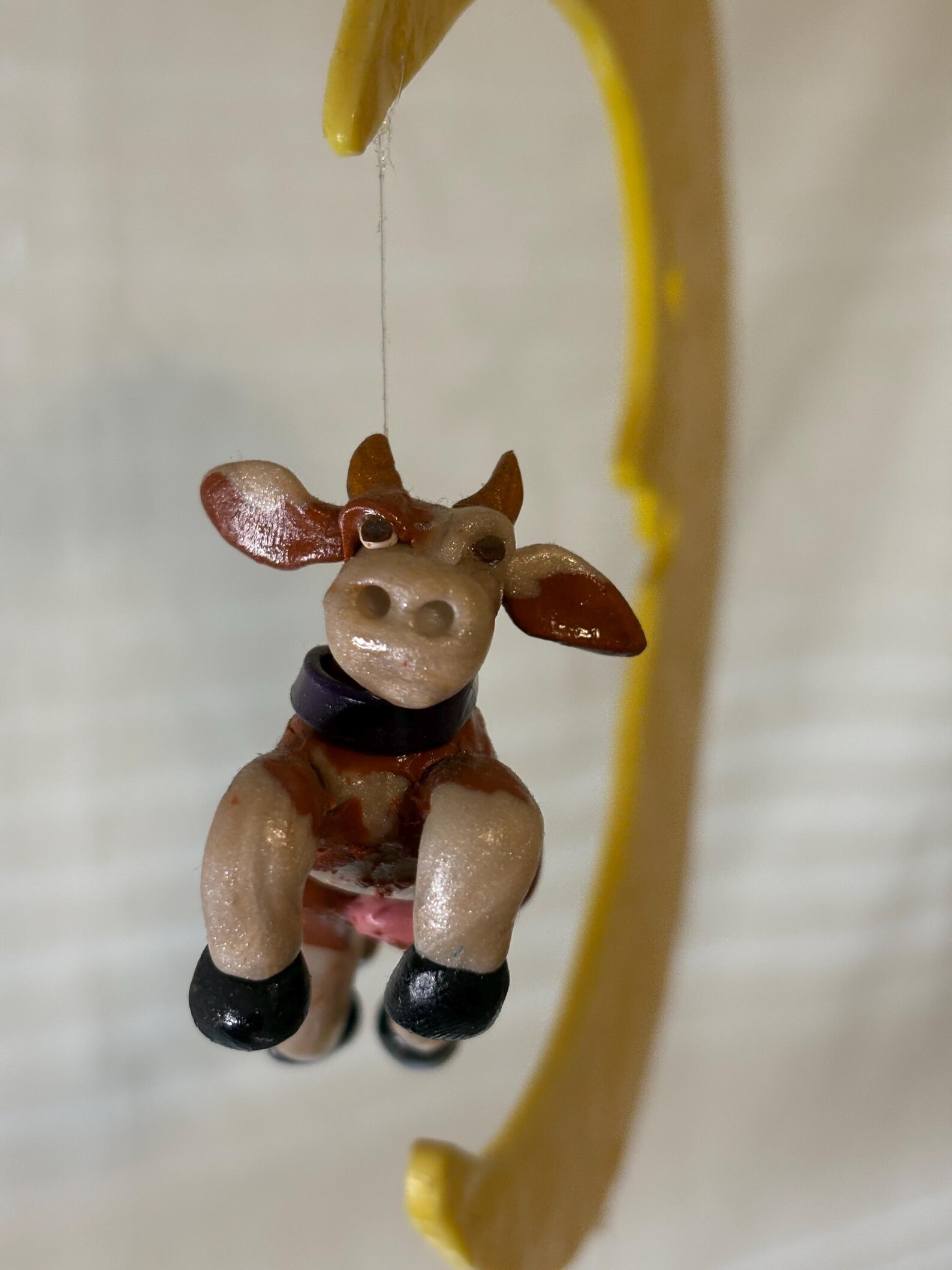 Cow Jumping Over the Moon Mobile - Etsy