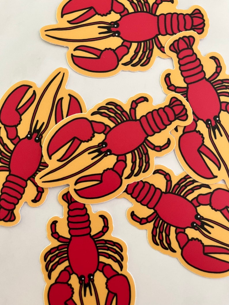 Lobster Sticker - Etsy