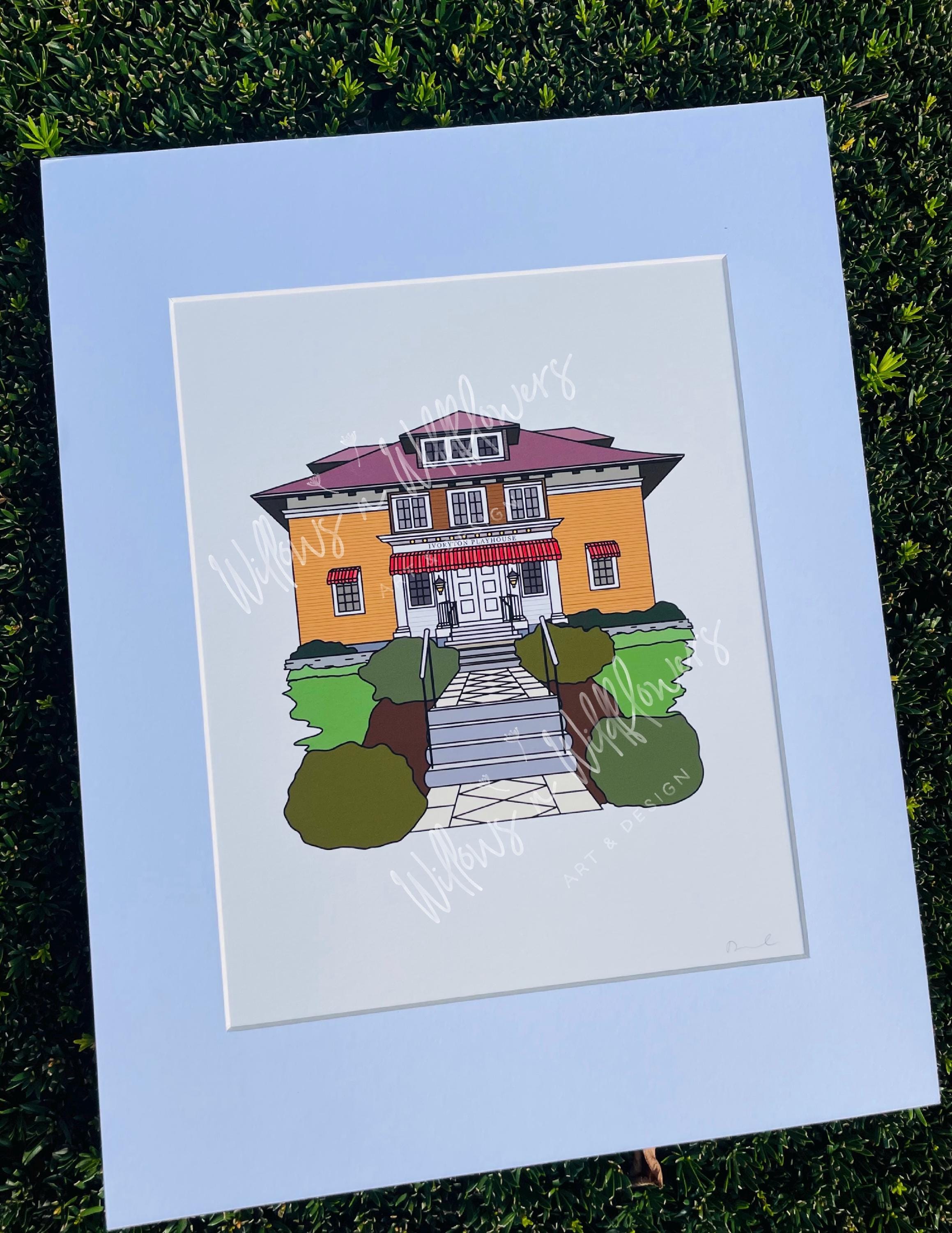 Ivoryton Playhouse, Ivoryton, CT- Graphic Design Print - Etsy
