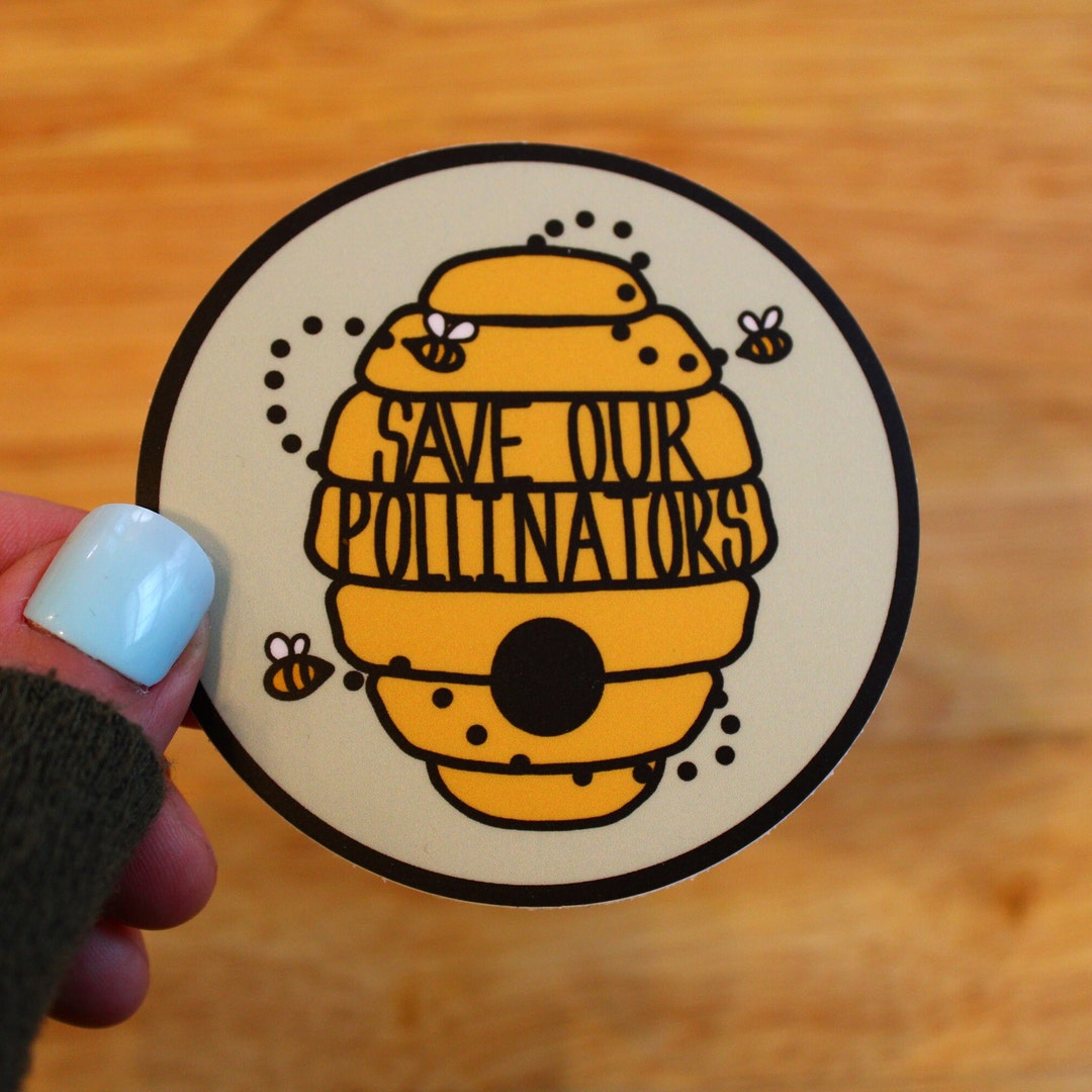 Save Our Pollinators Sticker - Etsy