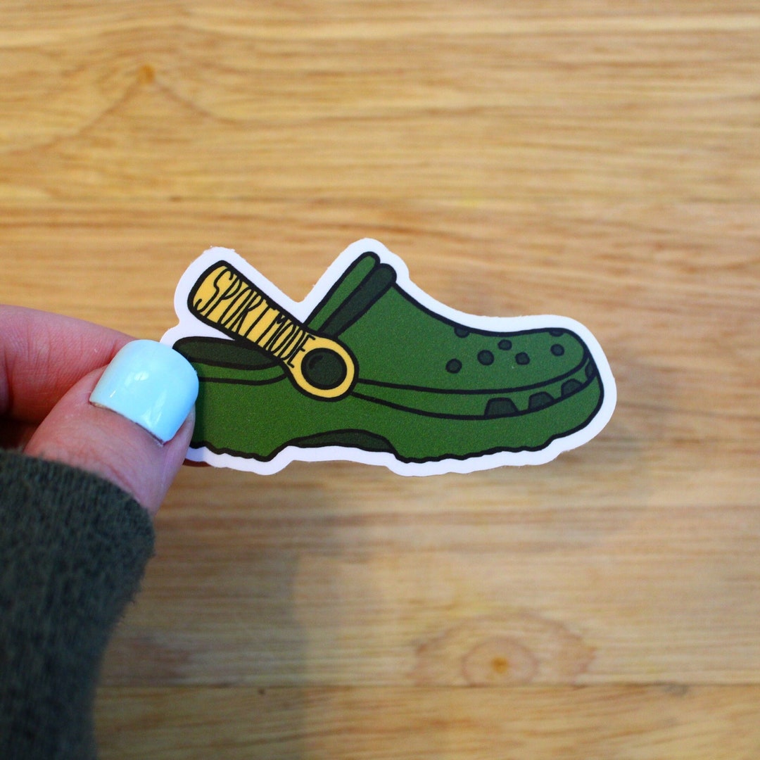 Croc Sticker-sports Mode - Etsy
