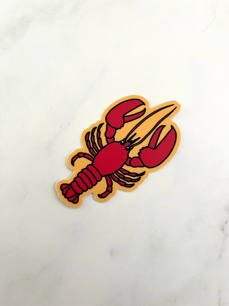 Lobster Sticker - Etsy