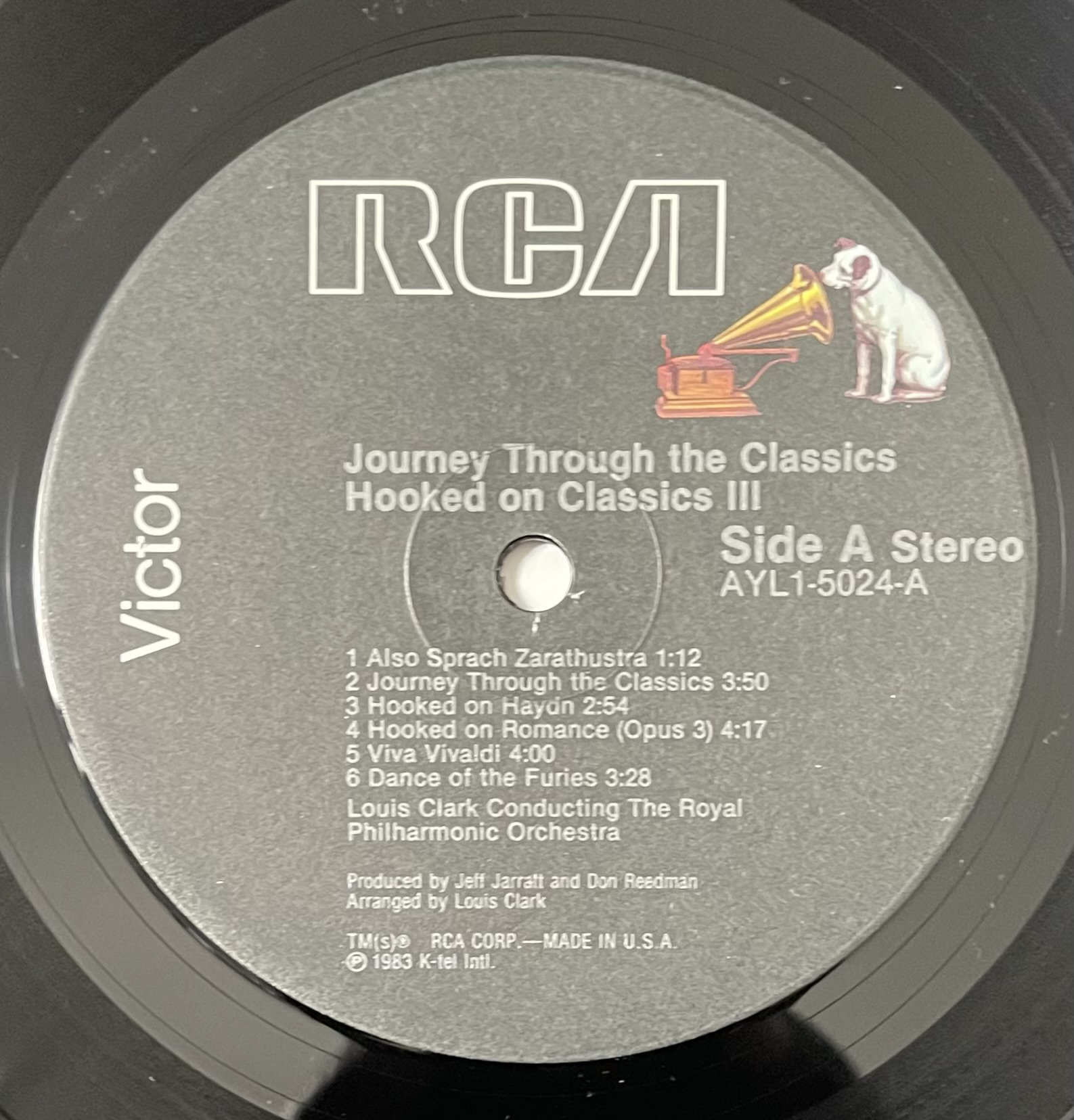 Vintage Vinyl Louis Clark/ the Royal Philharmonic Orchestra Hooked on ...