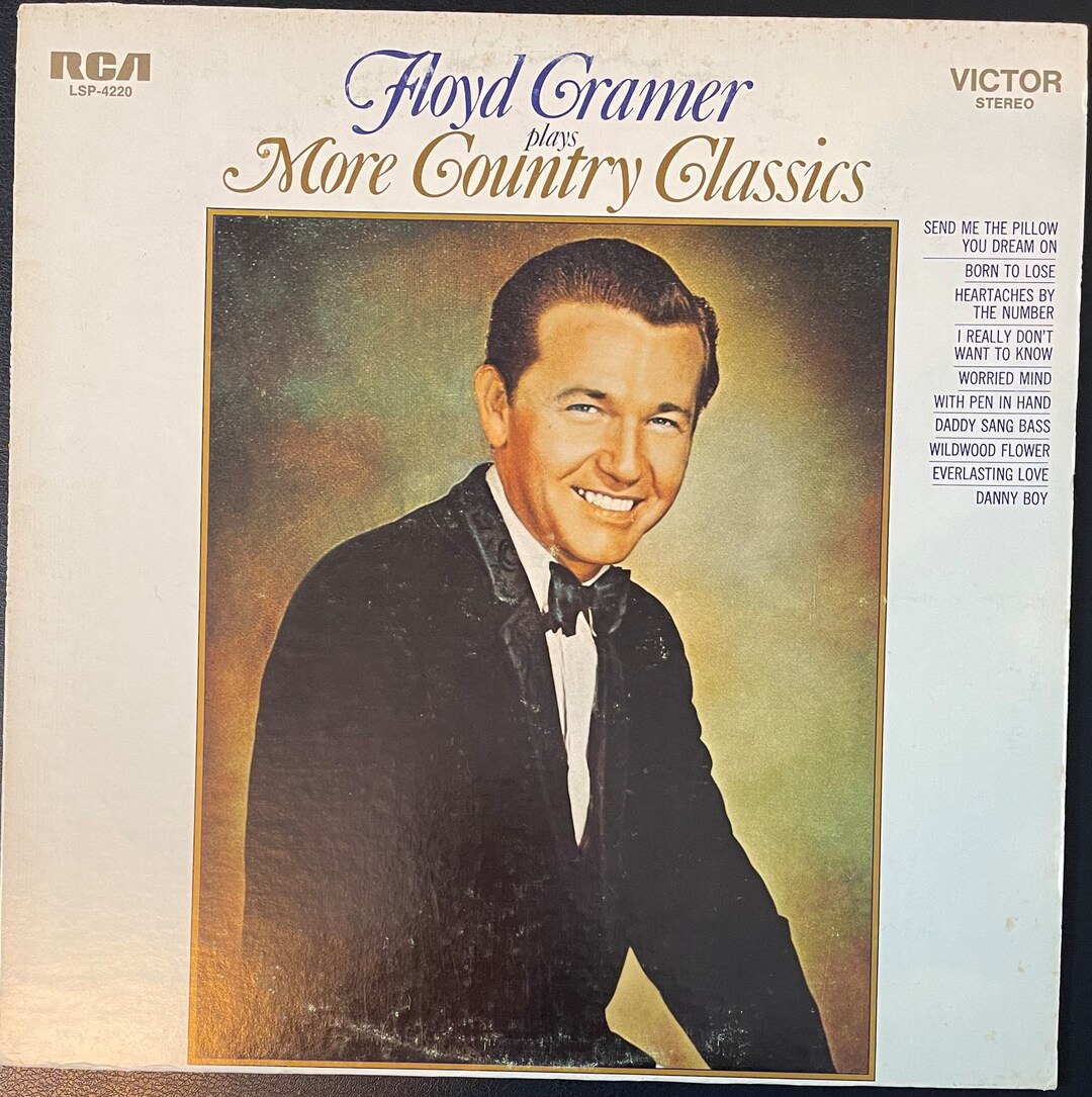 Vintage Vinyl - Floyd Cramer - Plays Country Classics - Country/folk ...