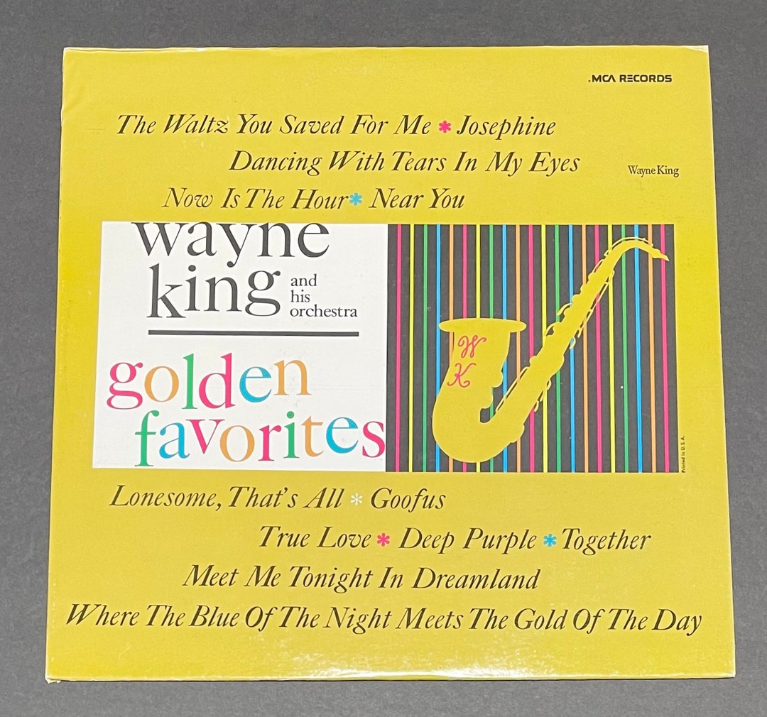 Vintage Vinyl - Wayne King and His Orchestra - Golden Favorites - 1962 ...