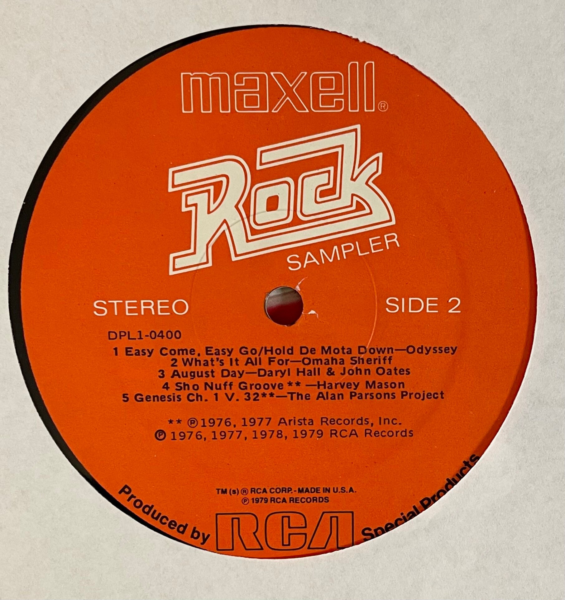 Vintage Vinyl Various Maxell Rock Sampler / Pop/rock - Etsy