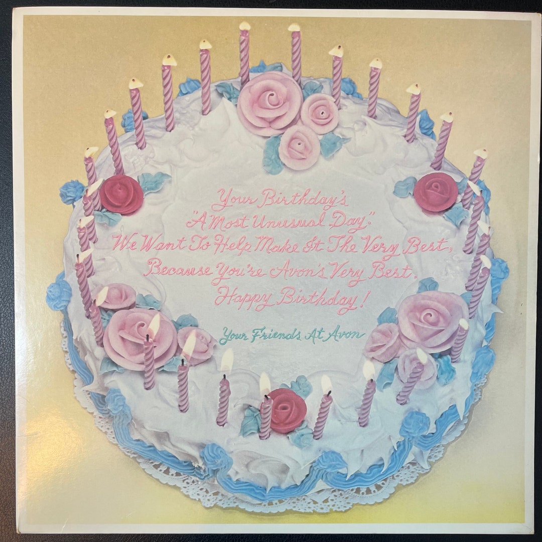 Vintage Vinyl - Various Artists - Avon - A Most Unusual Day - 1979 ...