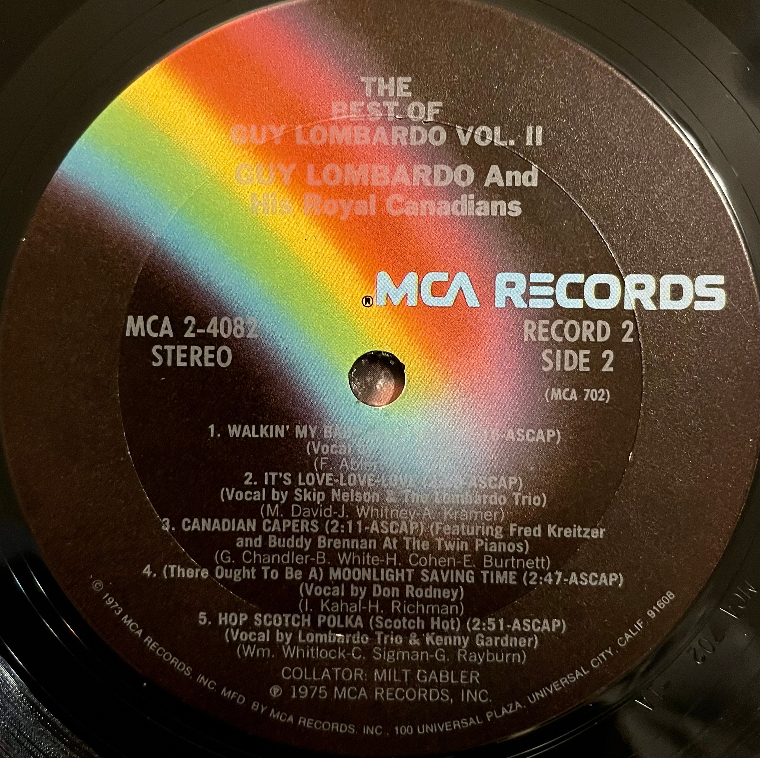 Vintage Vinyl Guy Lombardo the Best of Guy Lombardo Volume 1 2 Record Set 1975 VG - Etsy