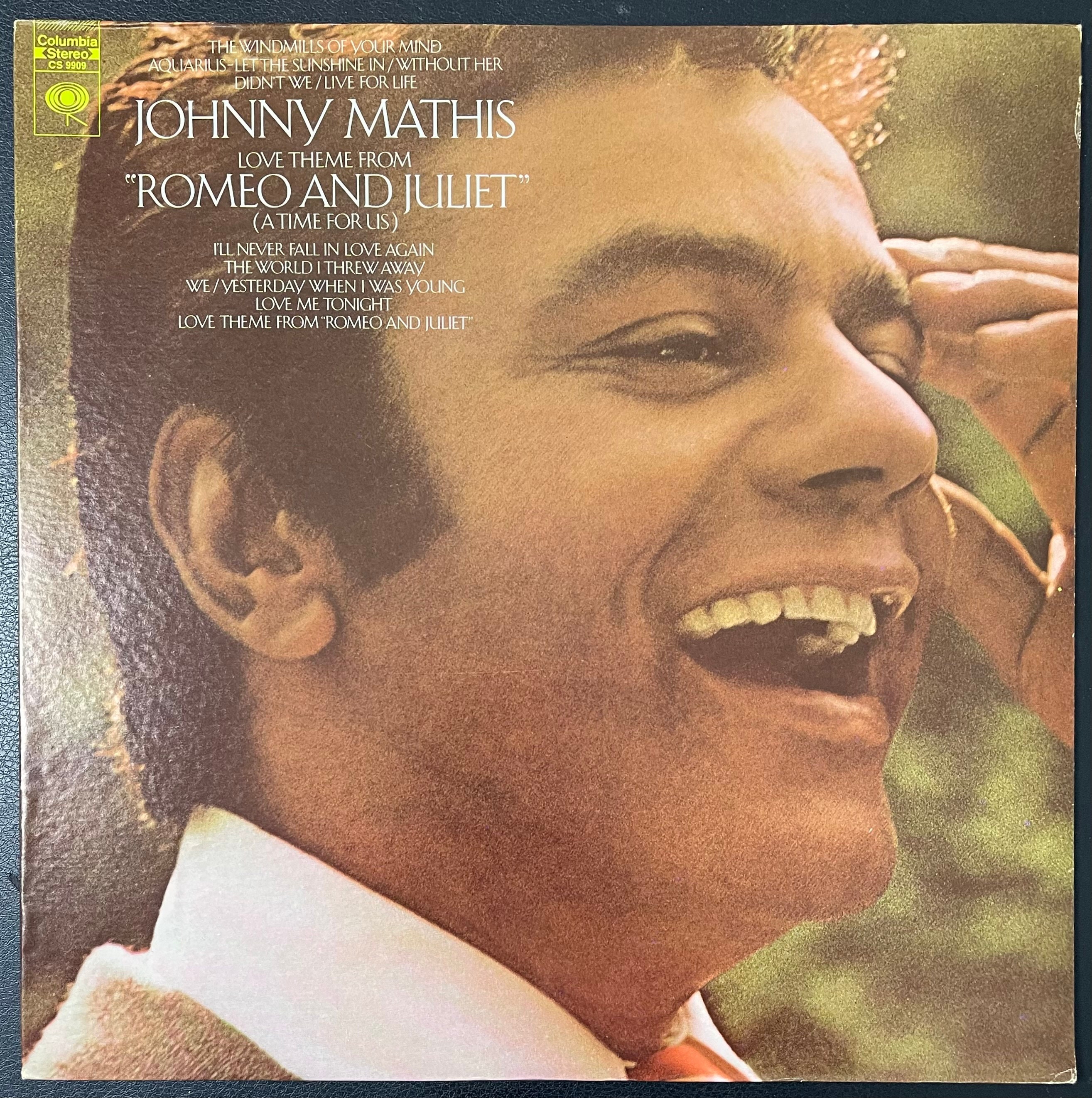 Vintage Vinyl Johnny Mathis Love Theme From Romeo and Juliet Pop/easy ...