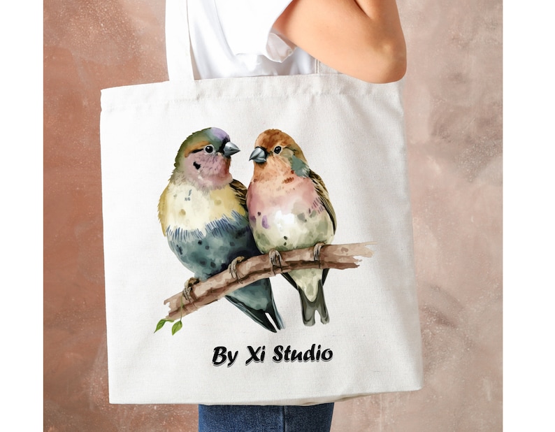 6 Cute Love Birds Clipart, Instant Digital File Download, Cute Couple ...