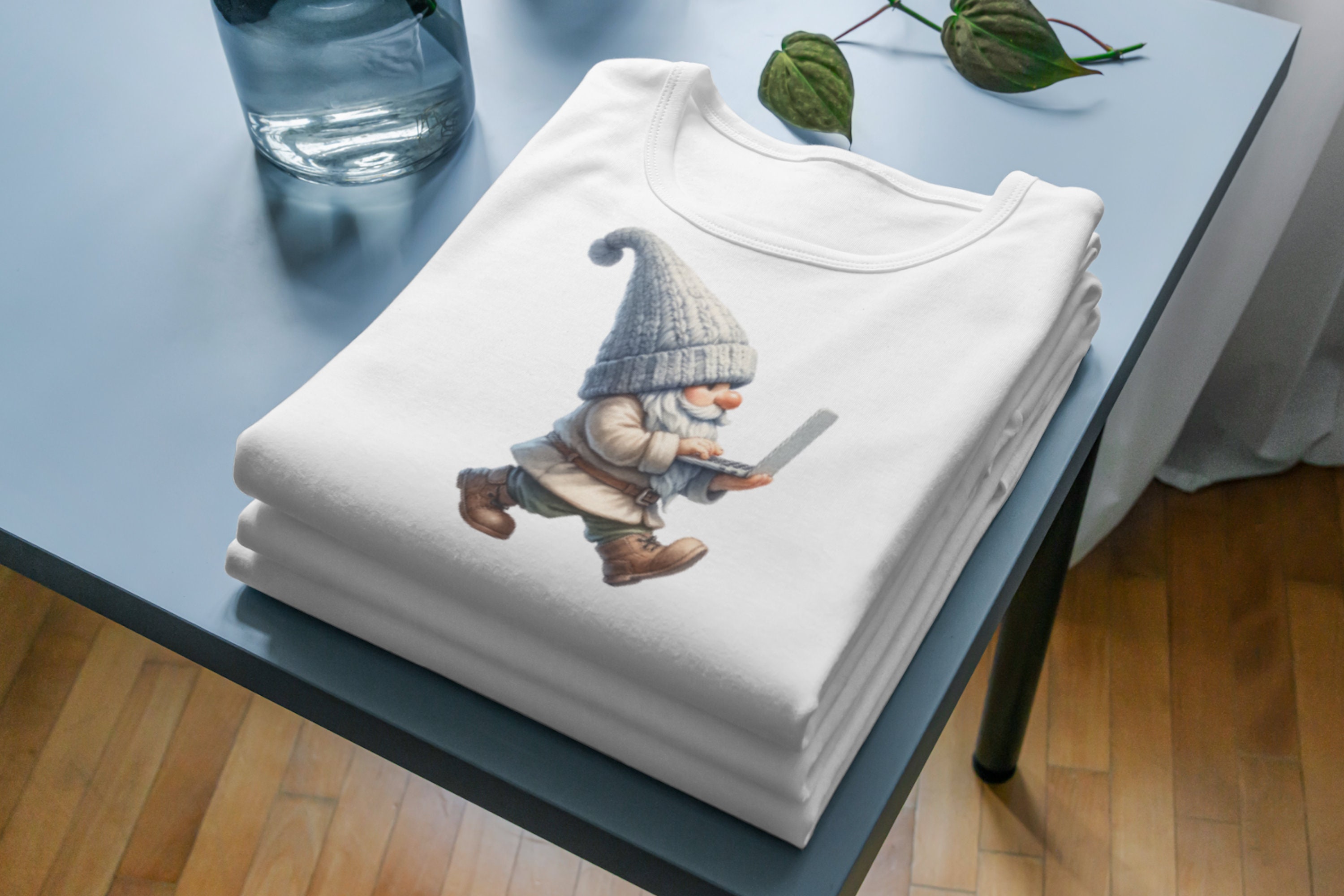 Watercolor Laptop Gnome Clipart, Computer Clipart, Notebook Gnome ...