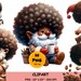 Afro Coffee Gnome Clipart, Black Gnome PNG, Coffee Gnome Clip Art ...
