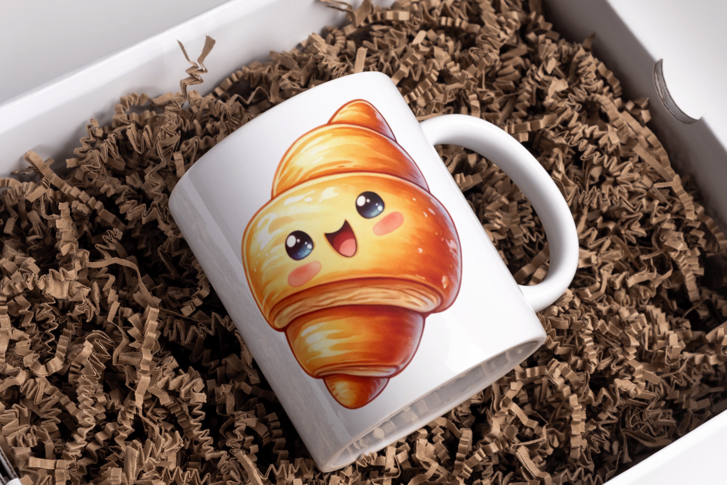 Kawaii Food Clipart, Cute Breakfast Cartoon Sublimation Design, Cute ...