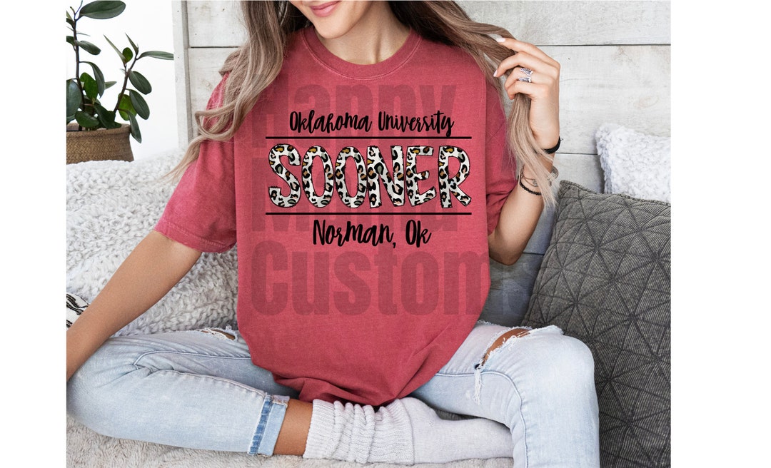 Boomer Png, Cheetah Print Boomer Png, Oklahoma University Png, OU ...